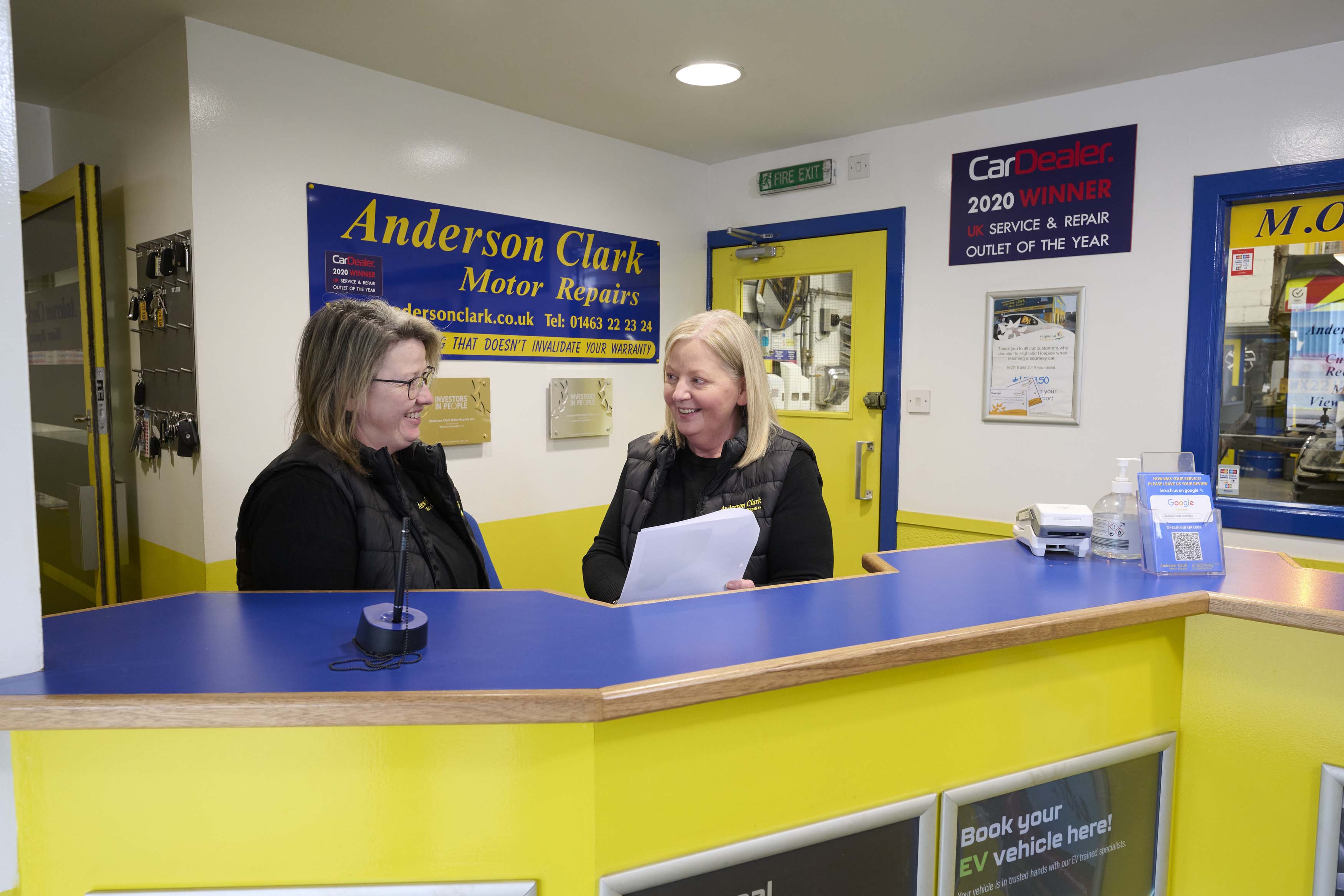 Contact Anderson Clark – Anderson Clark Motor Repairs, Inverness